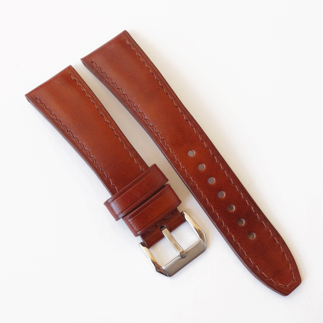 Watch Strap "dark amber" color - Leoni straps