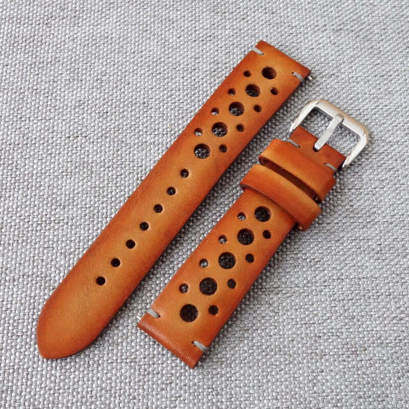 Watch Strap "dark amber" color - Leoni straps